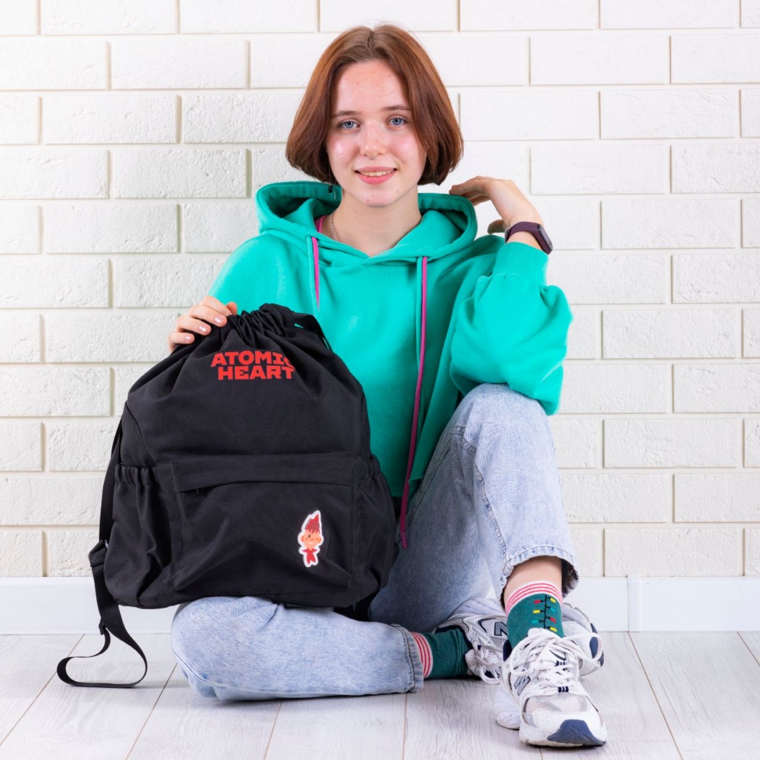 Рюкзаки-мешки Atomic Heart и «Атака Титанов» от Hatber