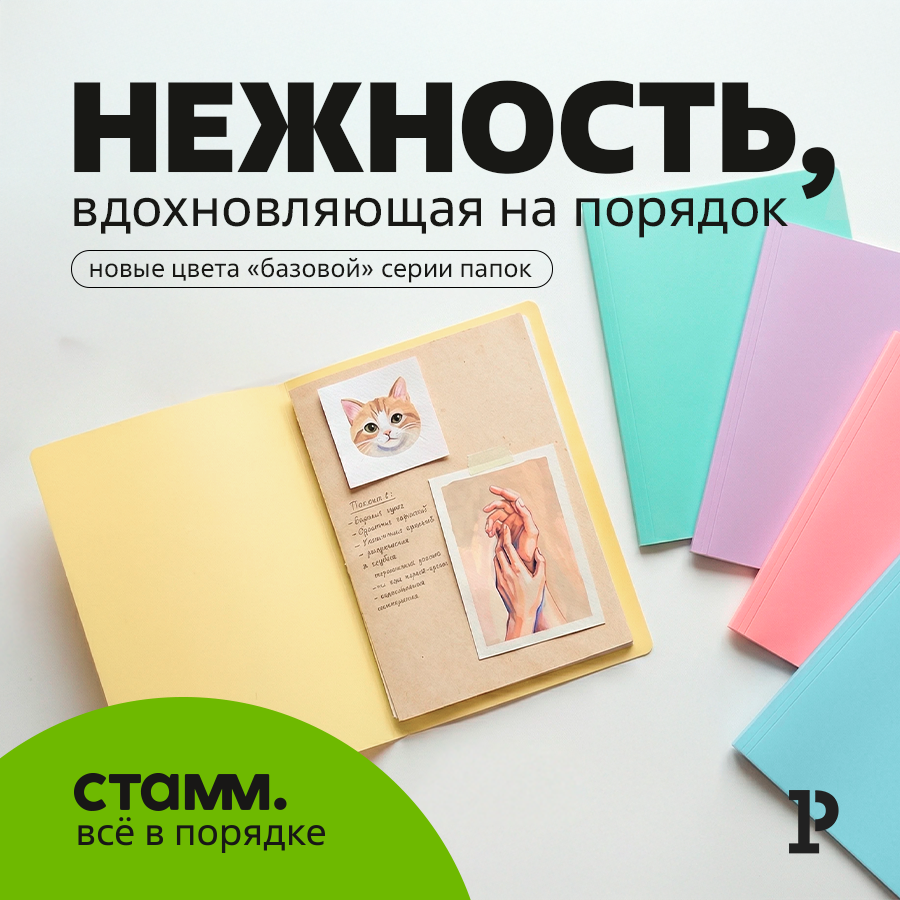 Нежное обновление «СТАММ» | КанцОбоз
